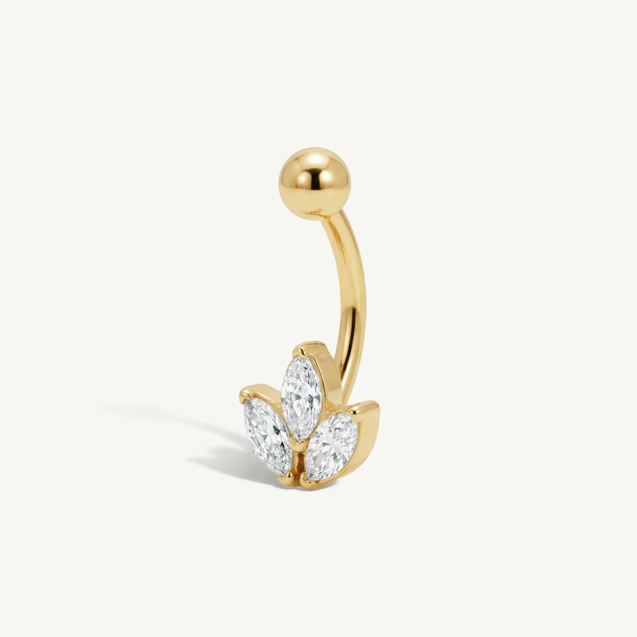 Rook marquise gold